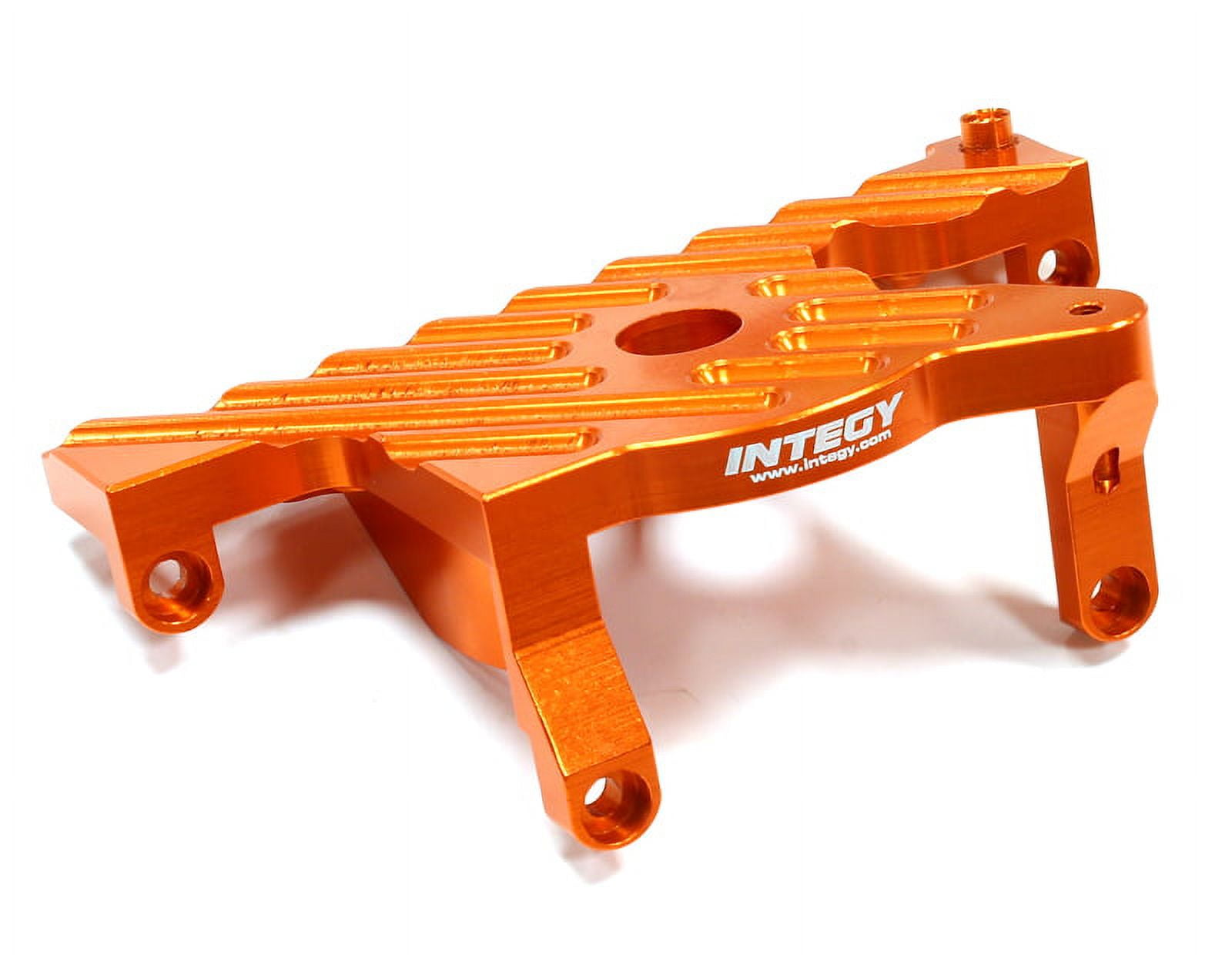 Integy RC Toy Model Hop-ups C25301ORANGE Billet Machined Motor Mount ...