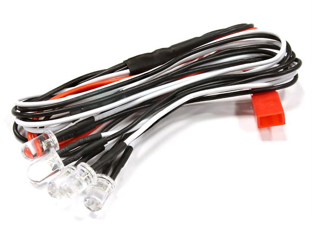 Integy RC Toy Model Hop-ups C25530WHITE LED 5mm Light (5) for 1/10 SCX ...