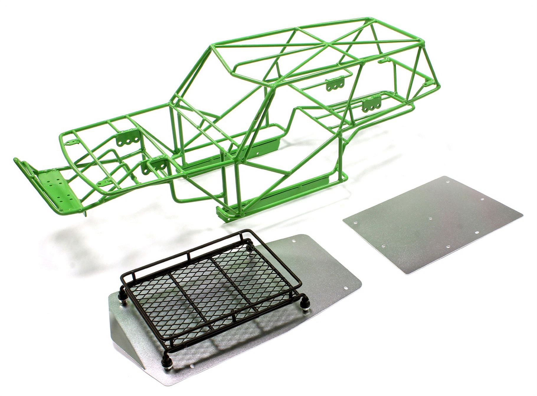 Integy RC Toy Model Hop-ups C25668SILVERGREEN Realistic T2 Steel Roll ...