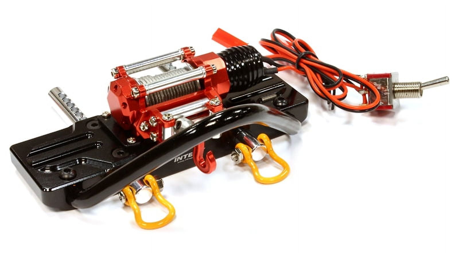 Integy RC Toy Model Hop-ups C25698BLACK Alloy Machined Realistic High ...