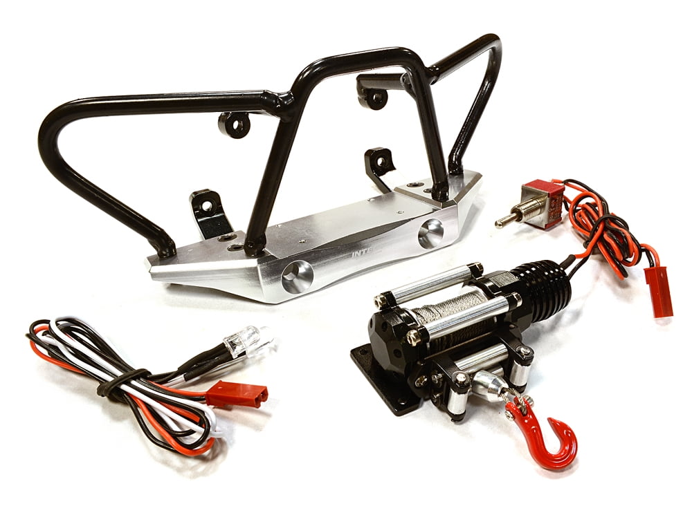 Integy RC Toy Model Hop-ups C26434SILVER Billet Machined Realistic ...