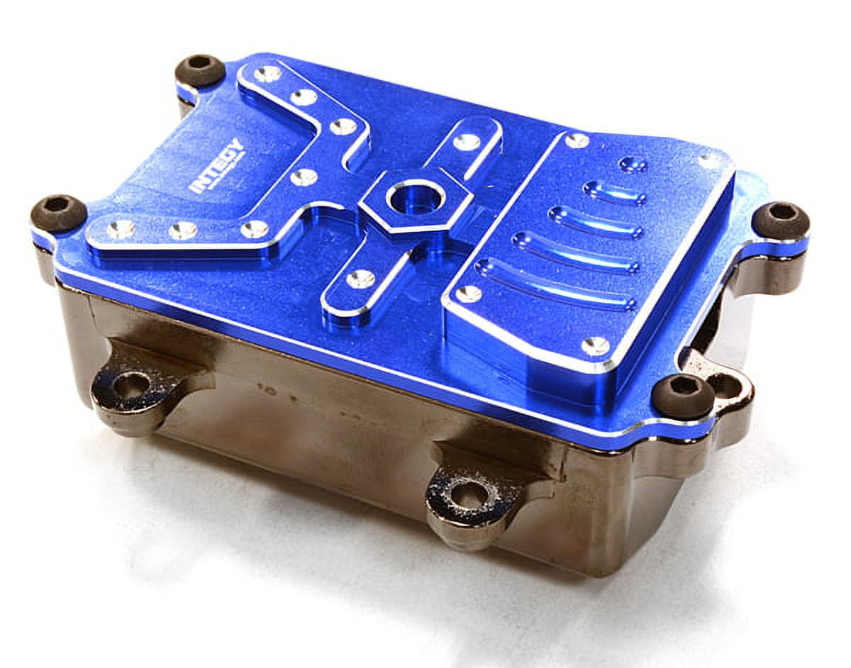 Integy RC Toy Model Hop-ups C26565BLUE Realistic Metal Receiver Box for ...