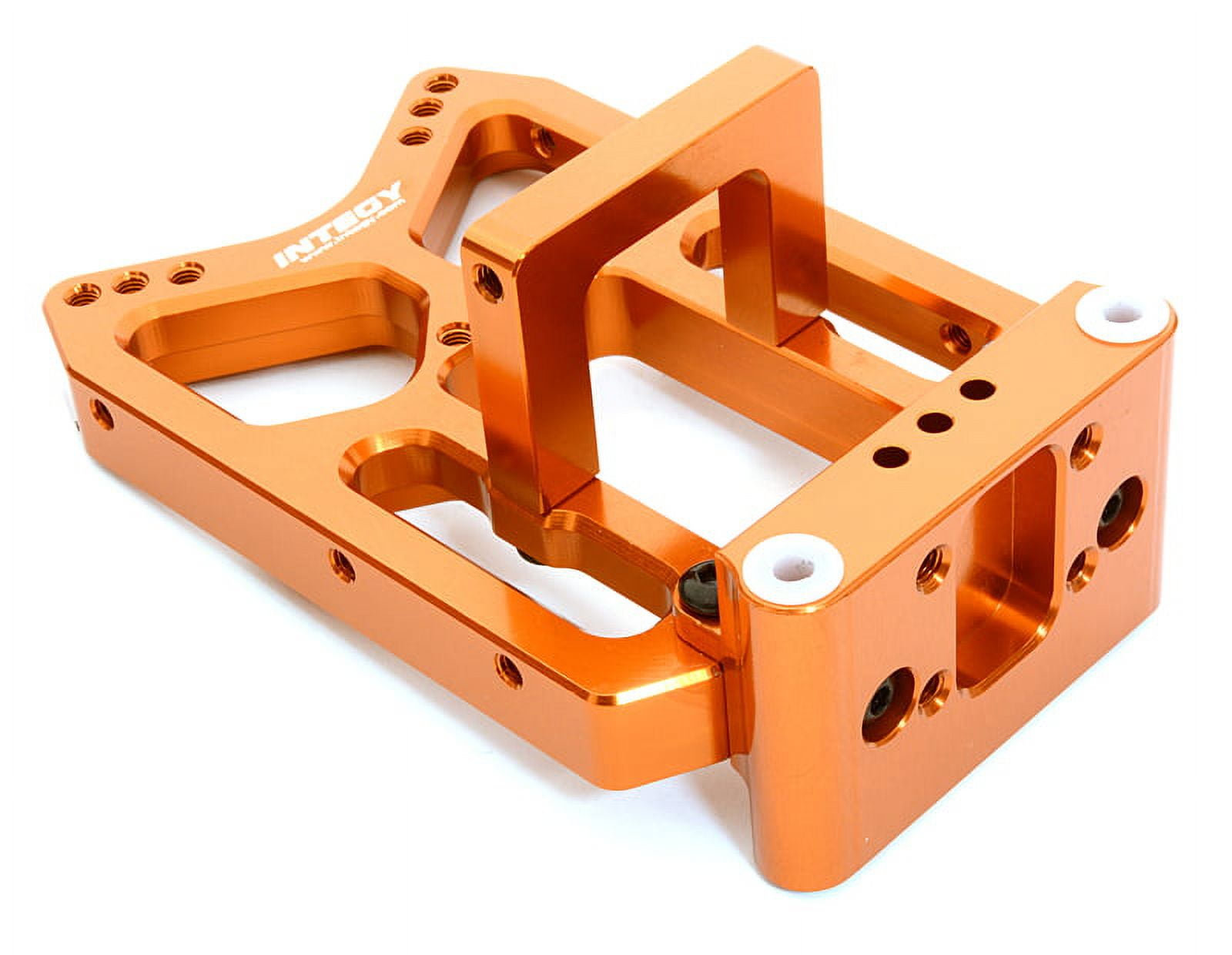 Integy RC Toy Model Hop-ups C26744ORANGE Billet Machined Front Shock ...
