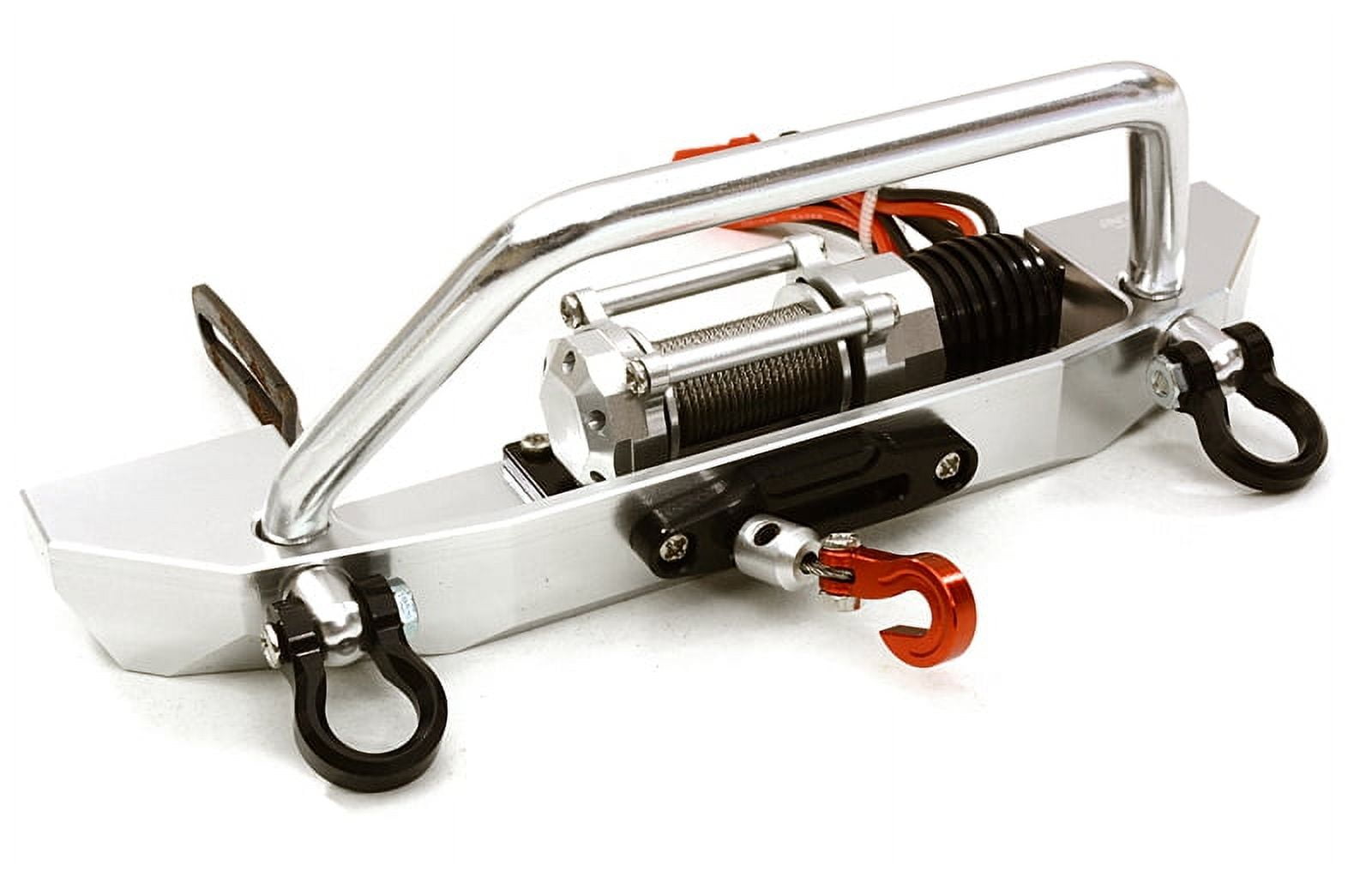 Integy RC Toy Model Hop-ups C26990SILVER Realistic High Torque Winch w ...