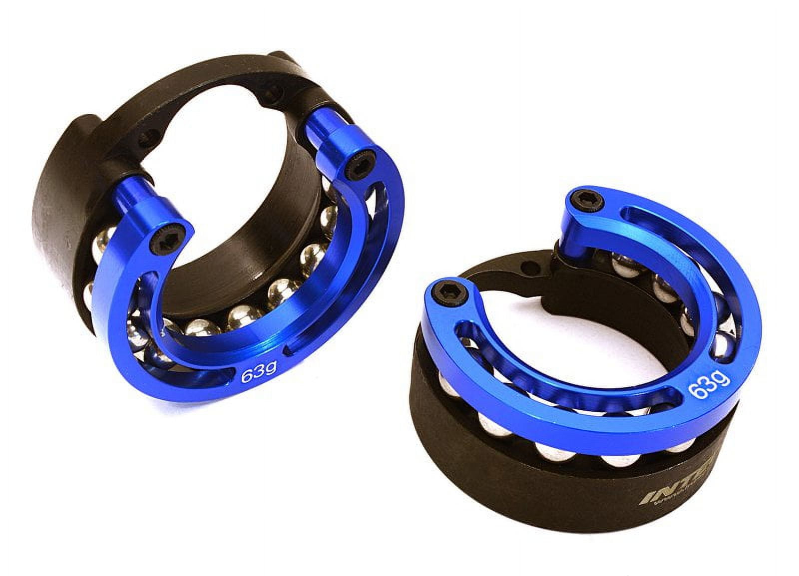 Integy RC Toy Model Hop-ups C27997BLUE Billet Machined Counterweight (2 ...