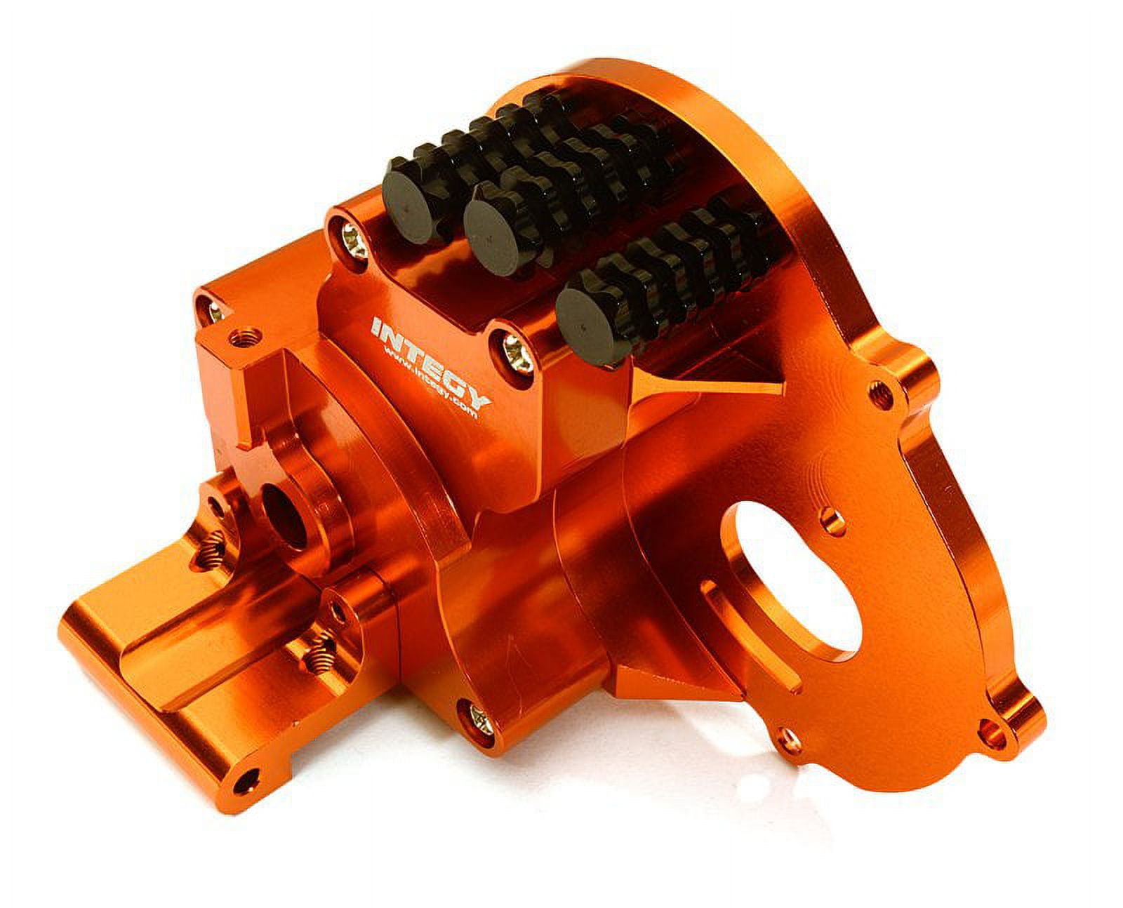 Integy RC Toy Model Hop-ups C28196ORANGE Alloy Gearbox Housing for ...