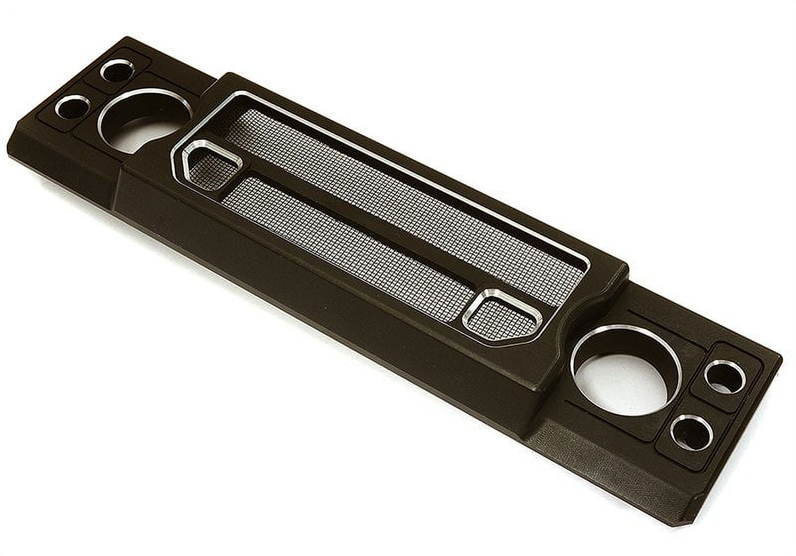 Integy RC Toy Model Hop-ups C28424BLACK Billet Machined Realistic Front ...