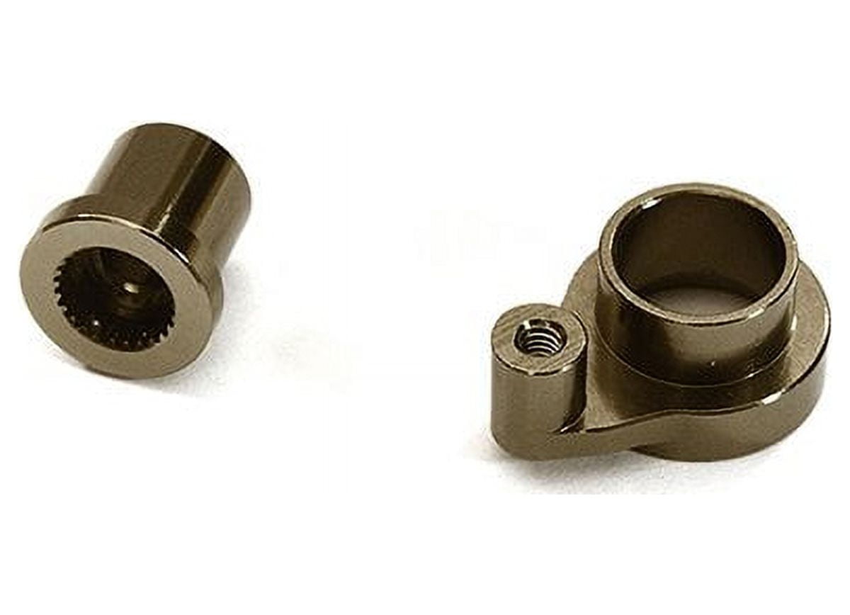 Integy RC Toy Model Hop-ups C28570GREY Billet Machined Alloy Servo Horn ...