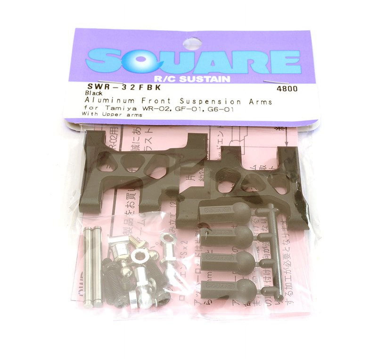 Integy RC Toy Model Hop-ups SQ-SWR-32FBK Square R/C Aluminum Front ...