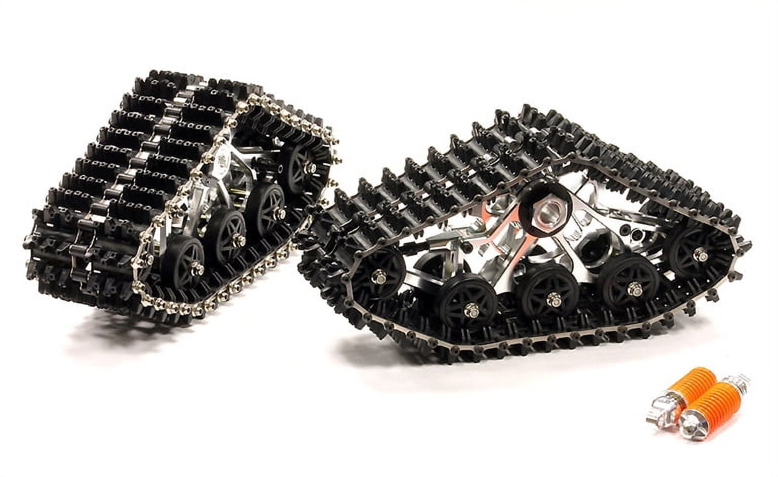 Integy RC Toy Model Hop-ups T6709SILVER Snowmobile & Sandmobile ...