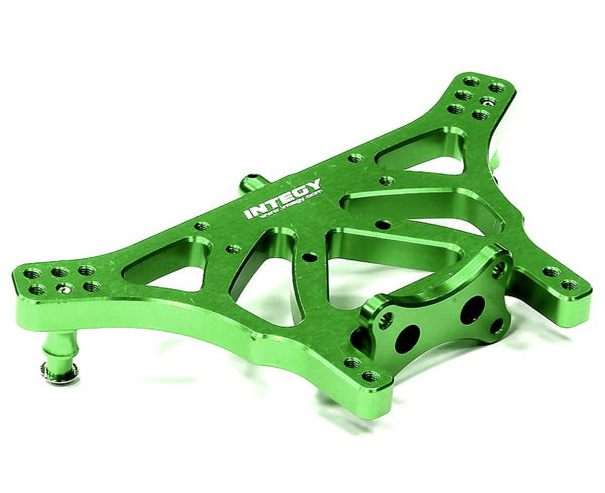 Integy RC Toy Model Hop-ups T7993GREEN Rear Shock Tower II for 1/10 ...