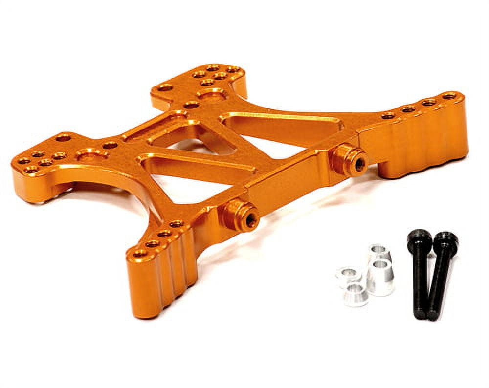 Integy RC Toy Model Hop-ups T8544ORANGE Billet Machined Rear Shock ...