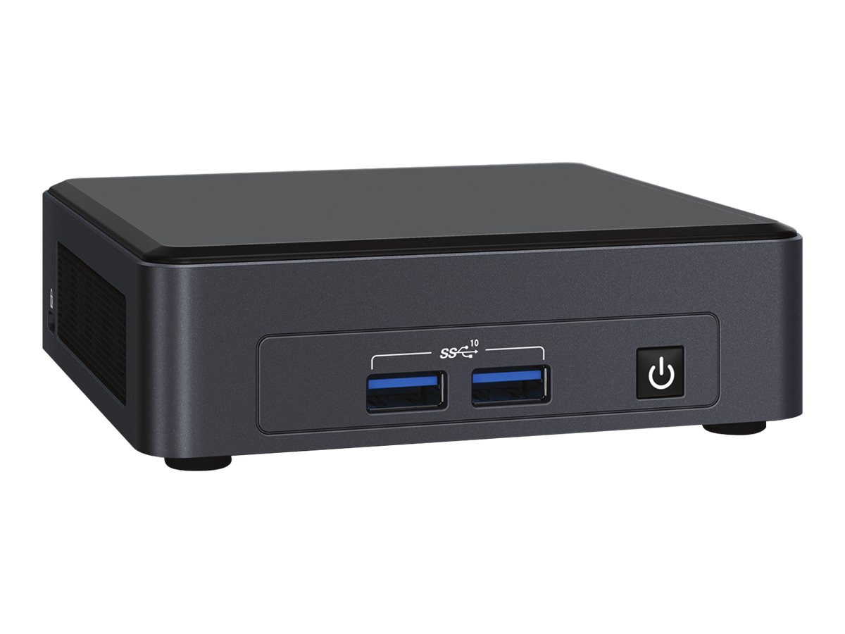 Intel NUC 11 Pro NUC11TNKi7 Barebone System, Socket BGA-1449, 1 x Processor Support, Intel Core ...