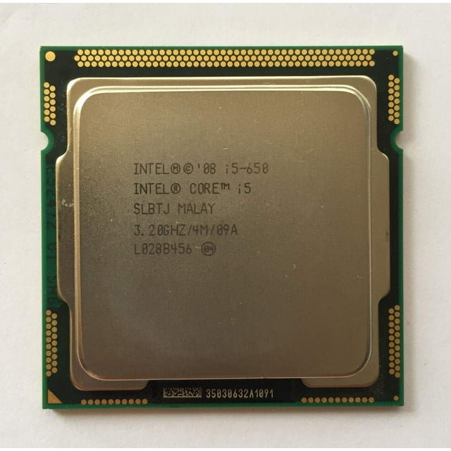 Intel BX80616I5650 SLBLK Core i5-650 4M Cache 3.20 GHz CPU Processor ...