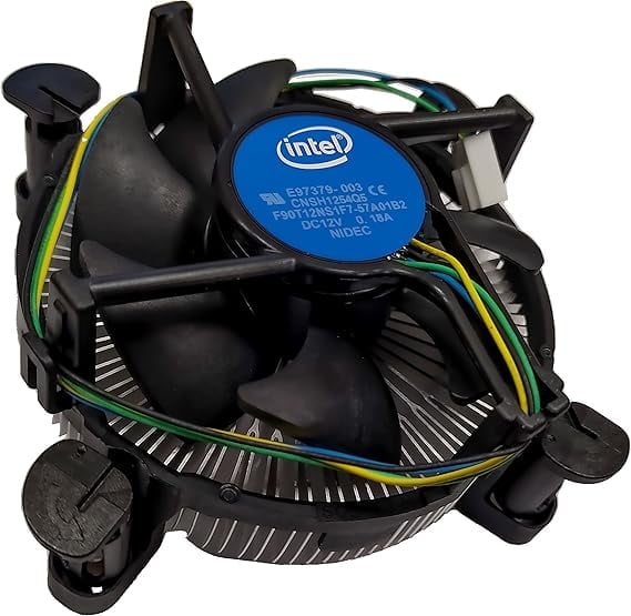 Intel Copper Core i3 i5 i7 Socket LGA 1150 1155 1156 CPU Fan Heatsink ...