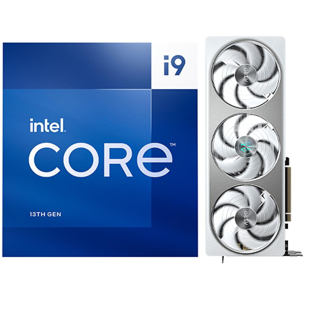 Intel Core i9-13900 Desktop Processor + GIGABYTE GeForce RTX 5070 AERO ...