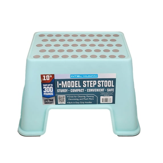 Intel Human I-Model 10-Inch Step Stool Ladder - 2-Pack, Sturdy 300 lbs ...