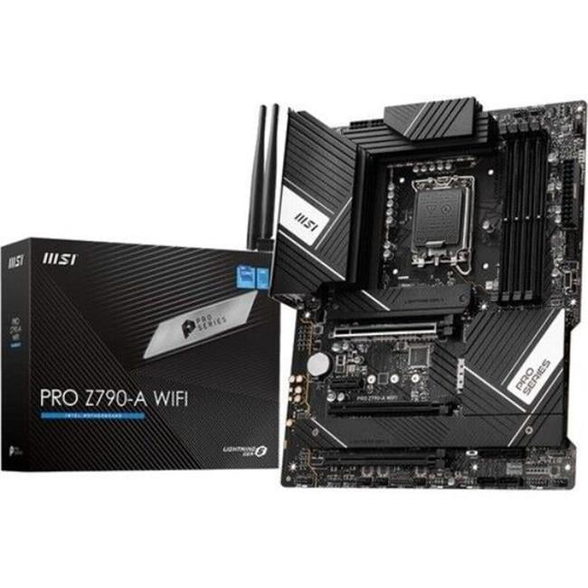Intel LGA 1700 Z790 DDR5 128GB WiFi ATX Motherboard - Walmart.com