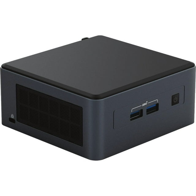 Intel NUC 11 Mini Desktop Computer, Booksize Barebone System with 11th ...