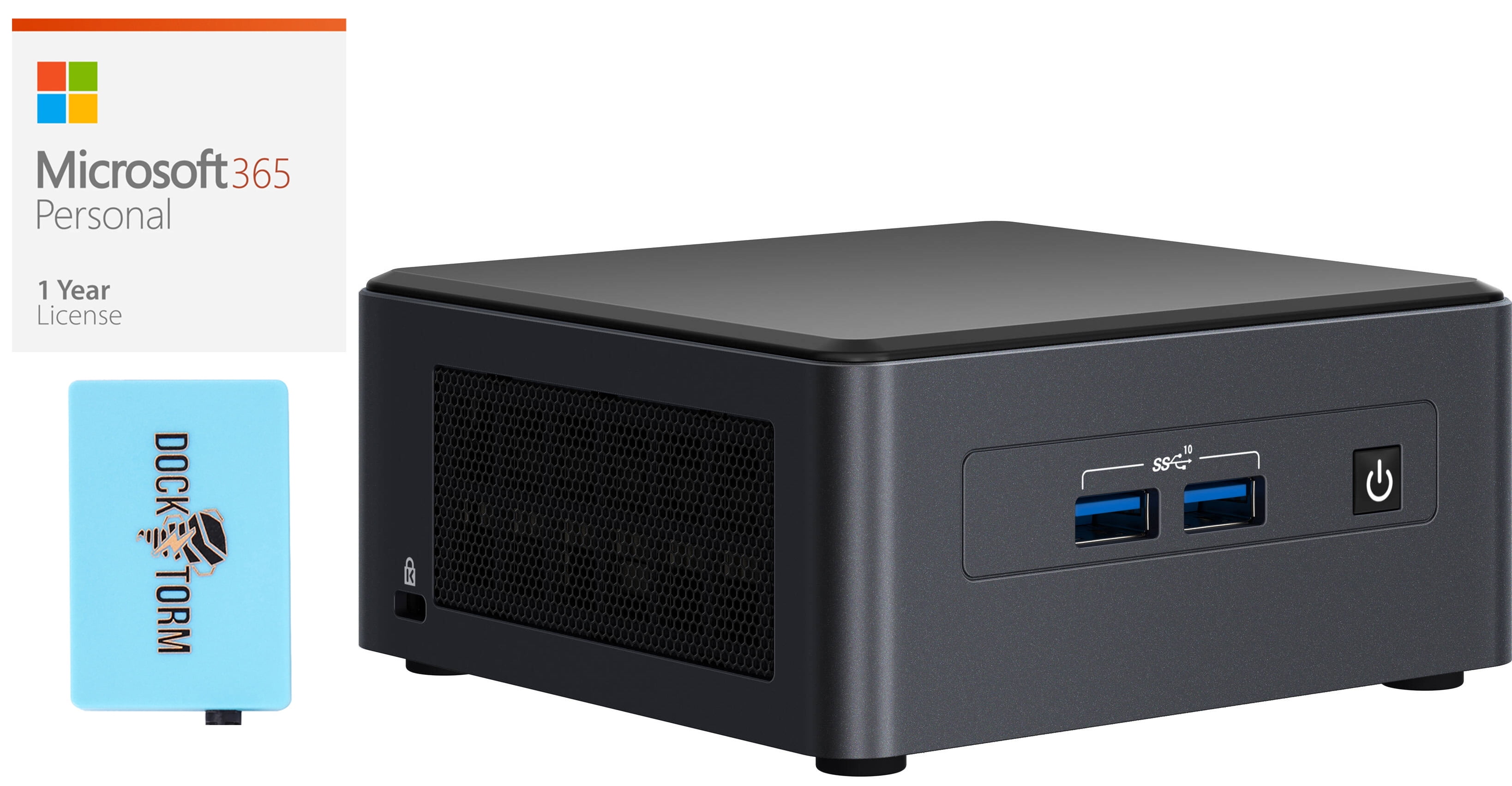 Intel NUC 11 Pro-NUC11TNHi50L Home & Business Mini Desktop (Intel i5-1135G7 4-Core, Intel Iris ...