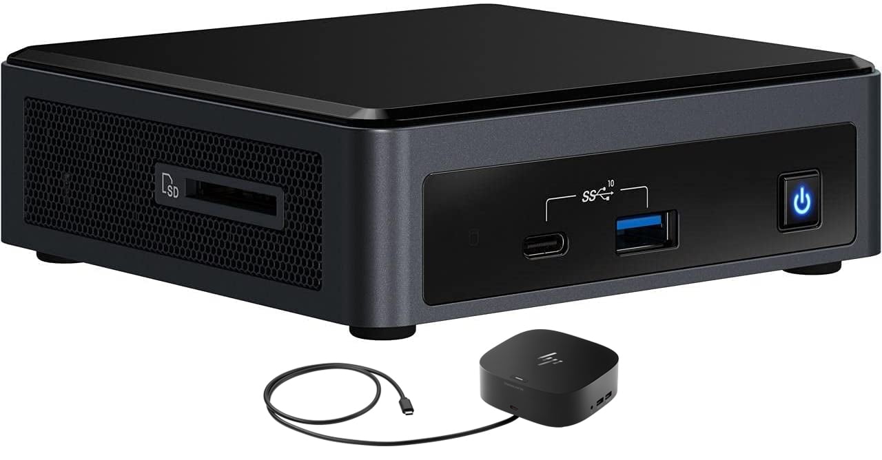 Intel NUC Kit Home/Business Mini Desktop (Intel i5-10210U 4-Core, Intel ...