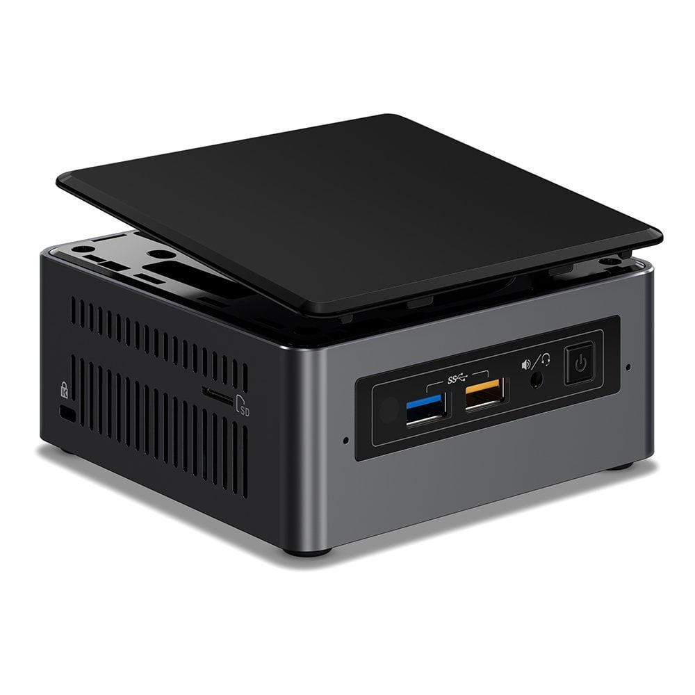 Intel NUC NUC7i7BNH Mini PC/HTPC, Intel i7-7567U 3.5GHz, 4GB DDR4 ...