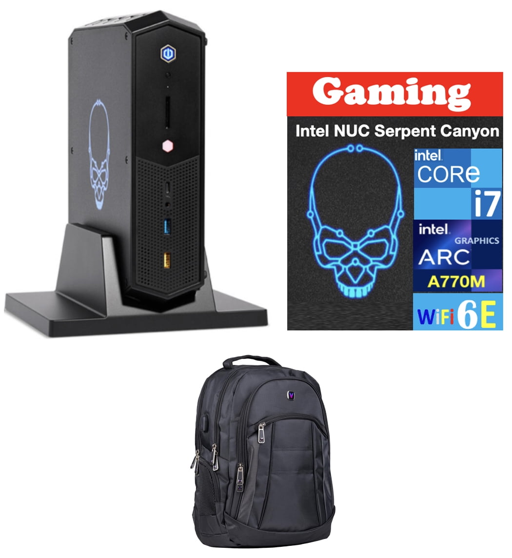Intel NUC Serpent Canyon Gaming Mini Desktop (Intel i7-12700H, Intel ...