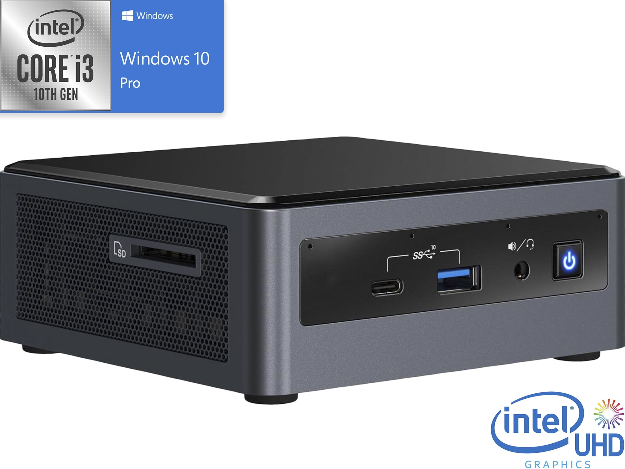 Intel NUC10i3FNH Mini PC, Intel Core i3-10110U Upto 4.1GHz, 32GB RAM ...