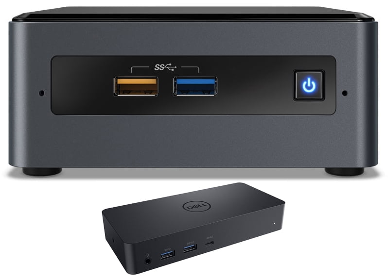 Intel NUC7CJYHN School & Business Mini Desktop (Intel Celeron J4005 2 ...