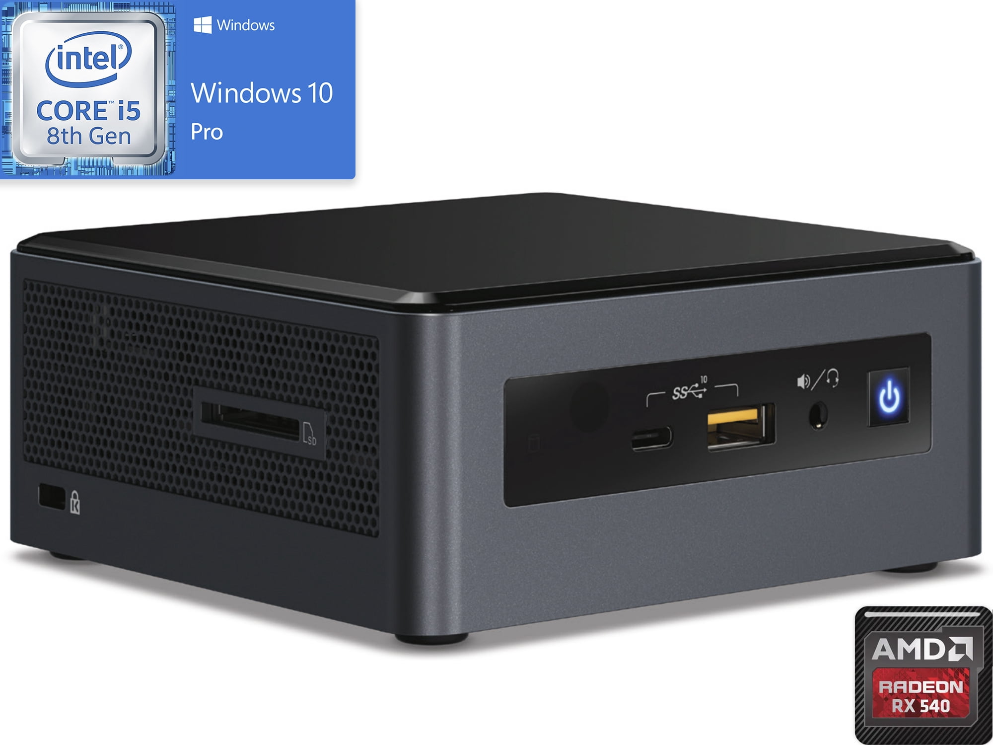 Intel NUC8i5INHX Mini PC, Intel Core i5-8265U Upto 3.9GHz, 8GB RAM, 2TB ...