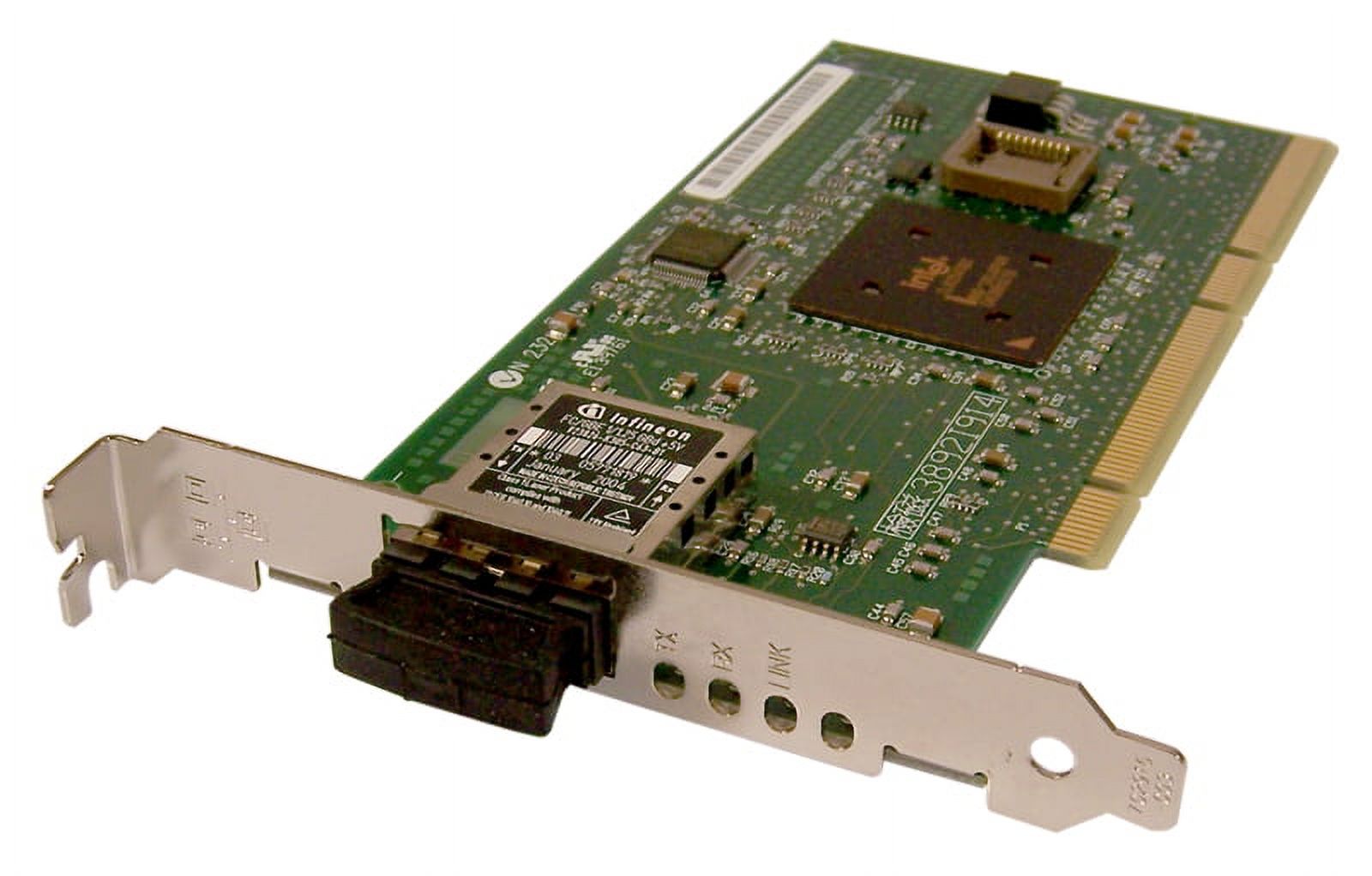 Intel PRO-1000F PCI-x Server FC Adapter A38888-006 NAA-U57000 Fiber ...