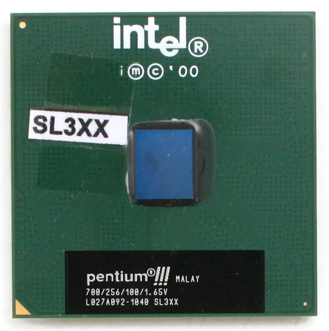 Intel cpu p3 700/256/100/1.65v, sl3xx - Walmart.com