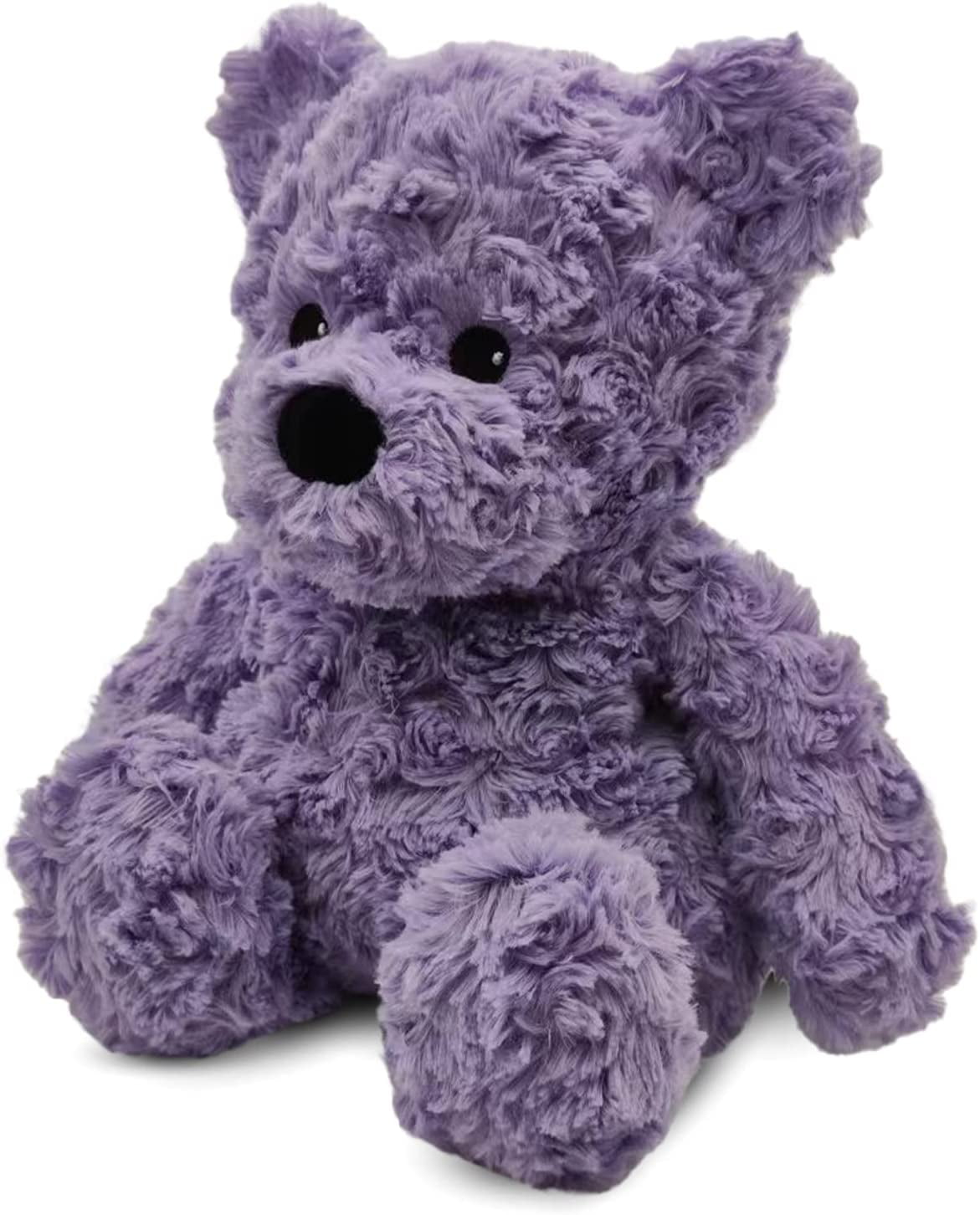 Intelex CP-BEA-CP Purple Curly Bear Warmies, 13-Inch Height, Stuffed ...
