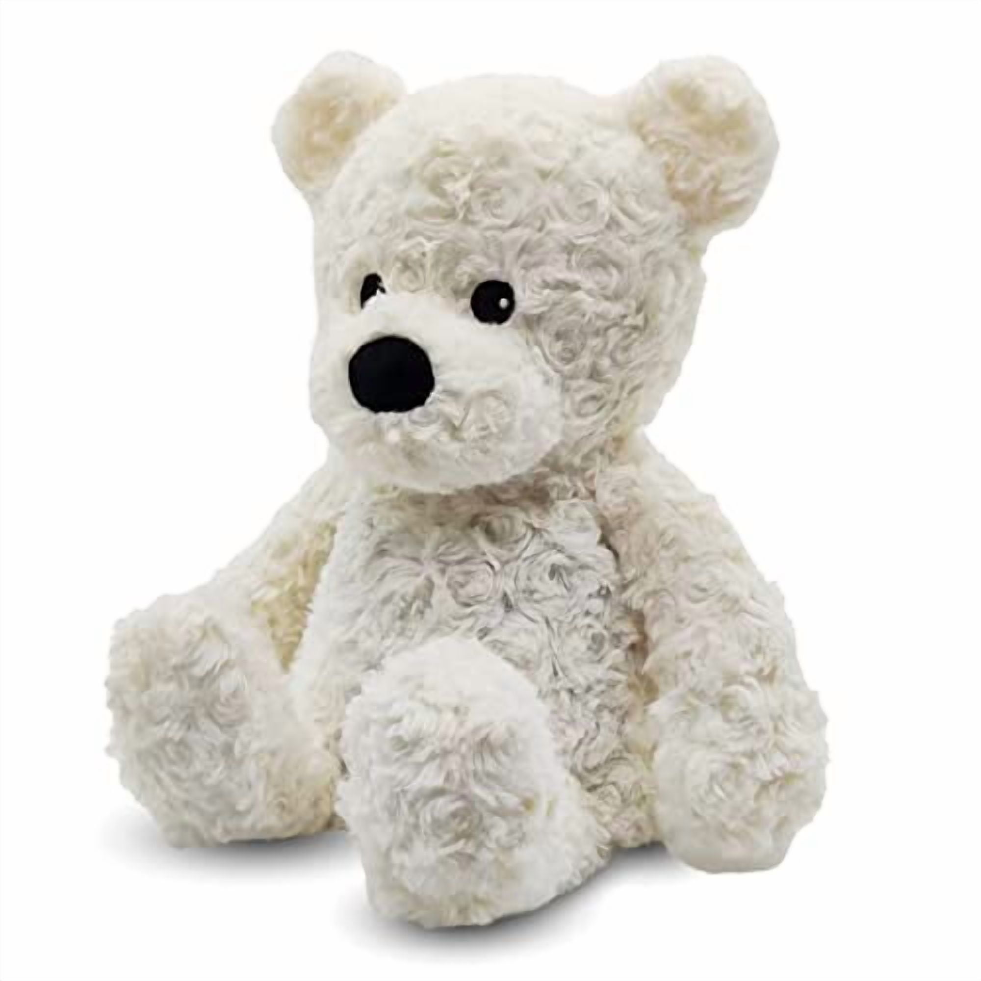 Intelex Cream Curly Bear Warmies, 13-Inch Height, Stuffed Animals ...