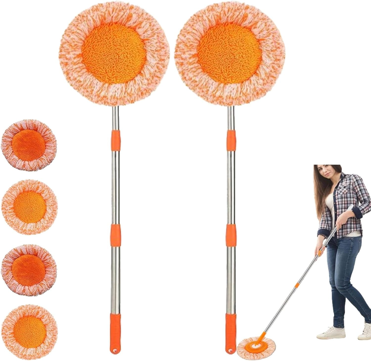 Intellect Mop, 360 Rotatable Adjustable Cleaning Mop, Basement Mop ...