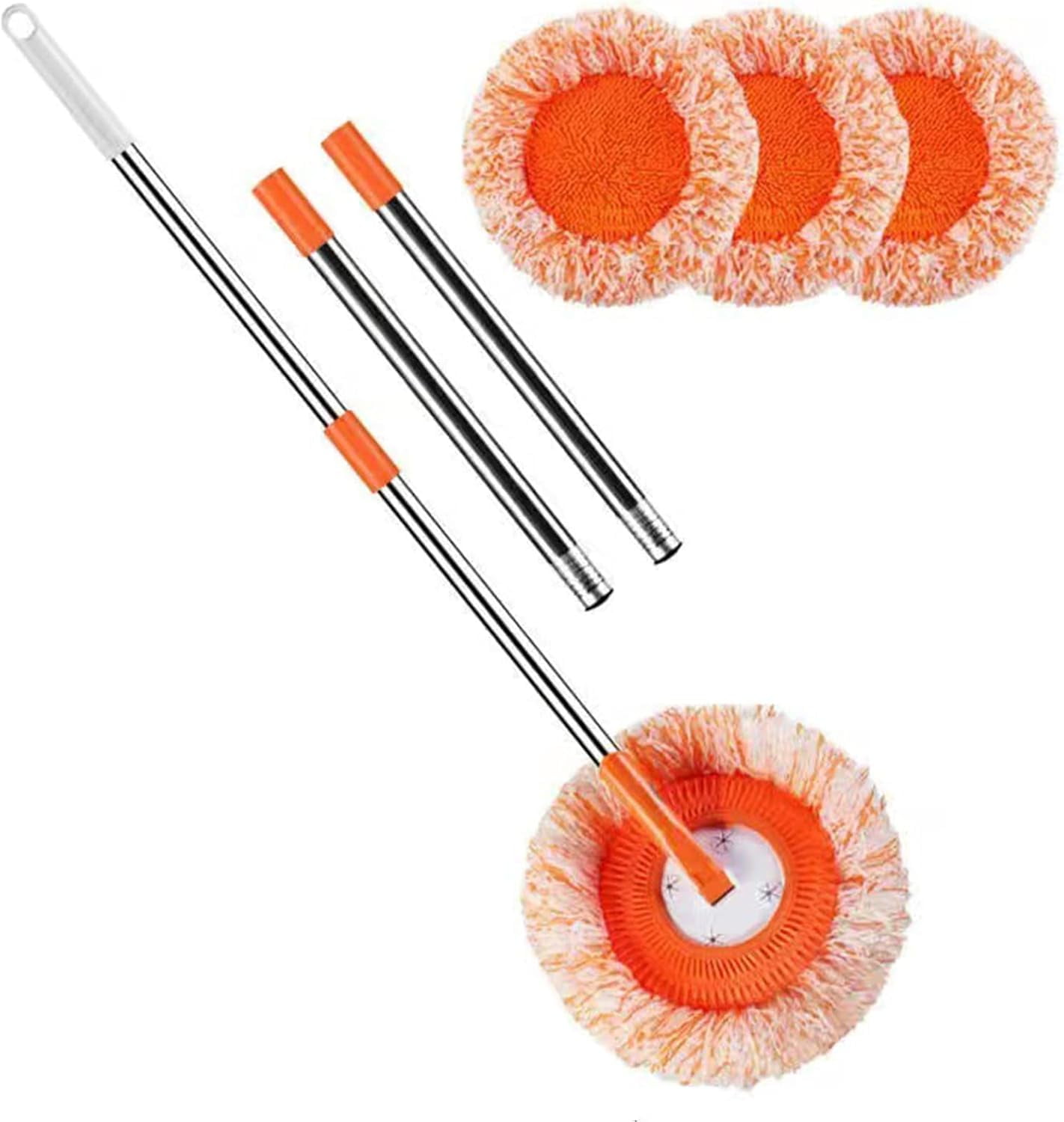 Intellect Mop, 360°Rotating Cleaning Mop, Extendable Wall Cleaning Mop ...