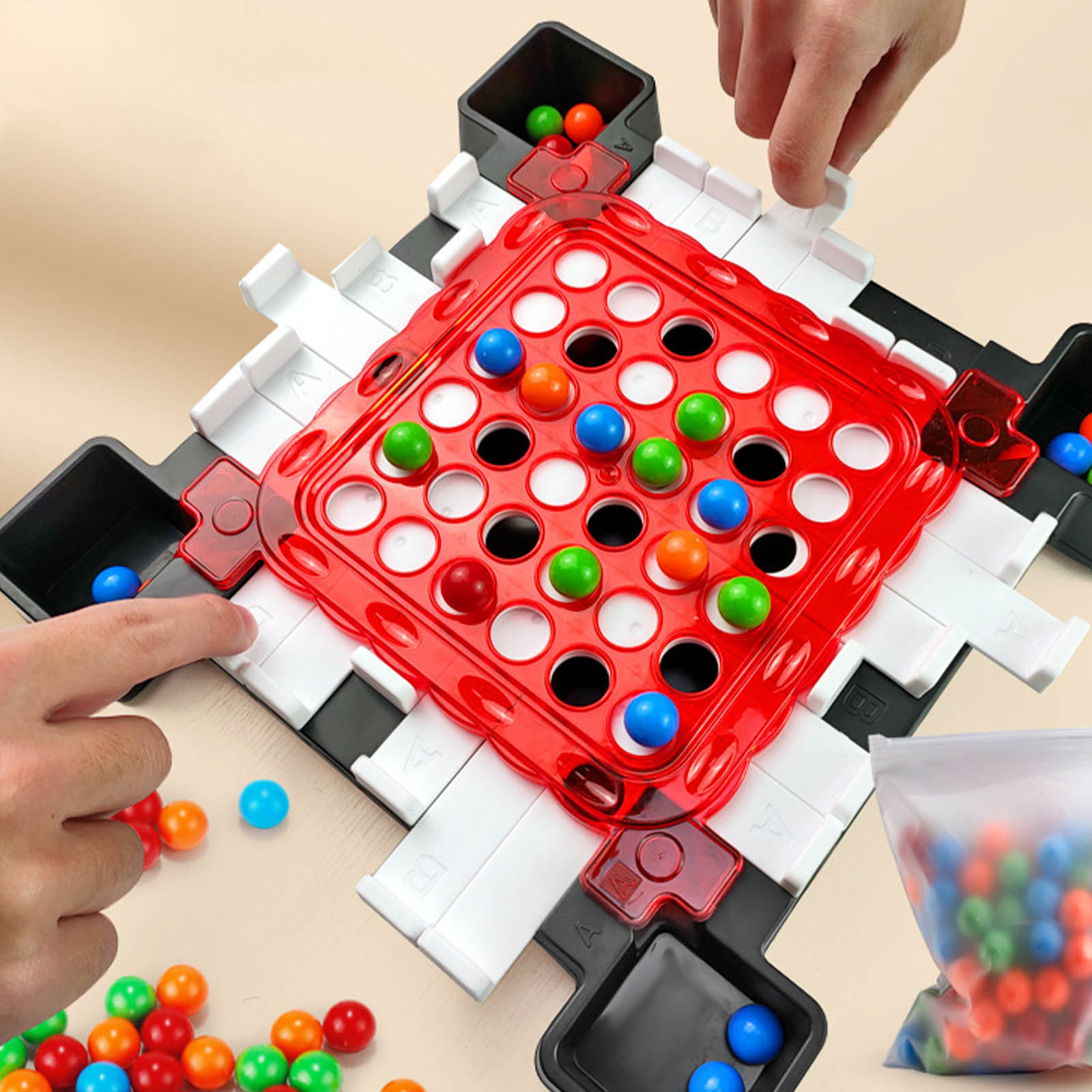 Intellectual Chessboard Dual Duel, Strategy Board Games with 36 Balls ...