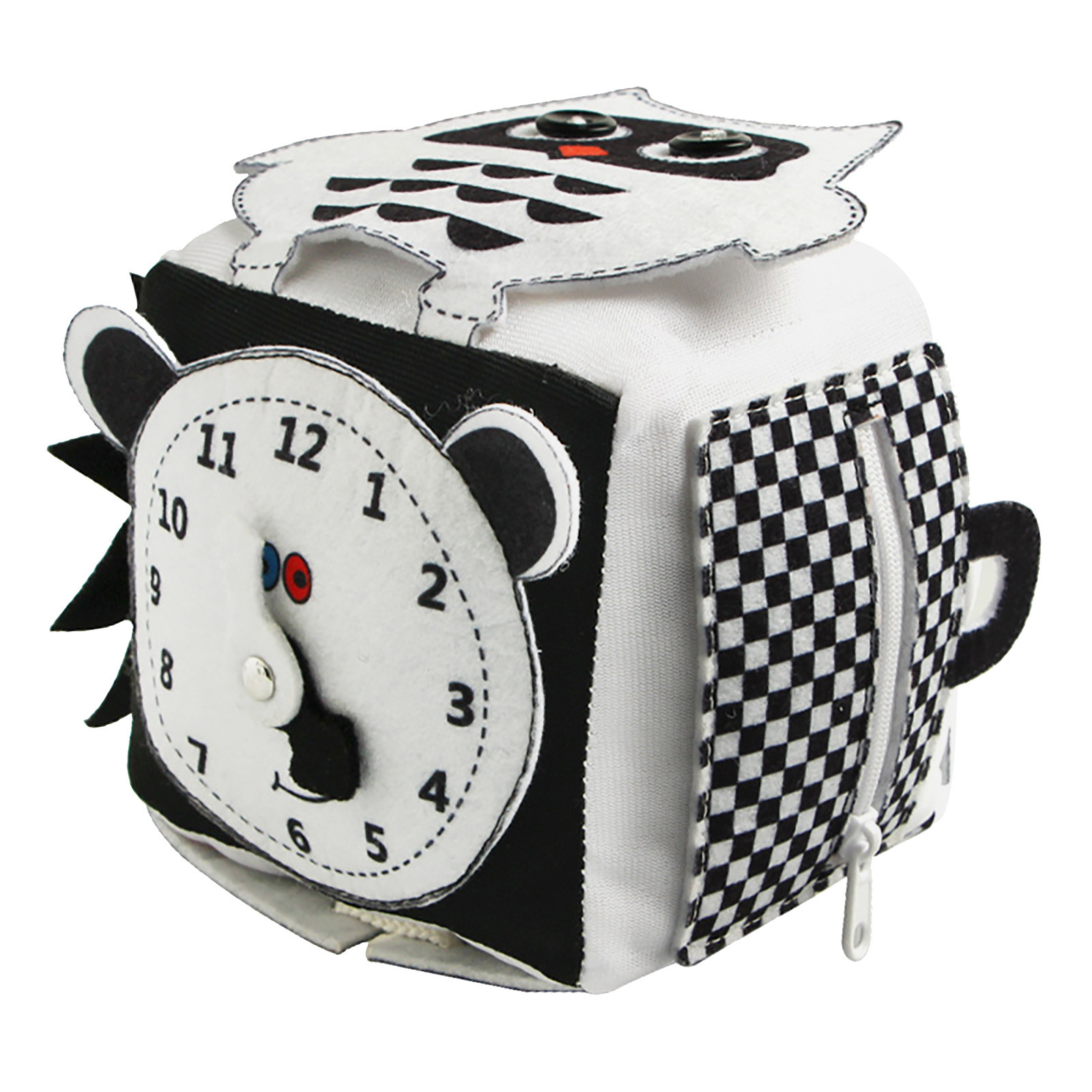 Intellectual Development Baby Cloth Toys, Learning to Dress Busy Board, Early Education Toy with ...