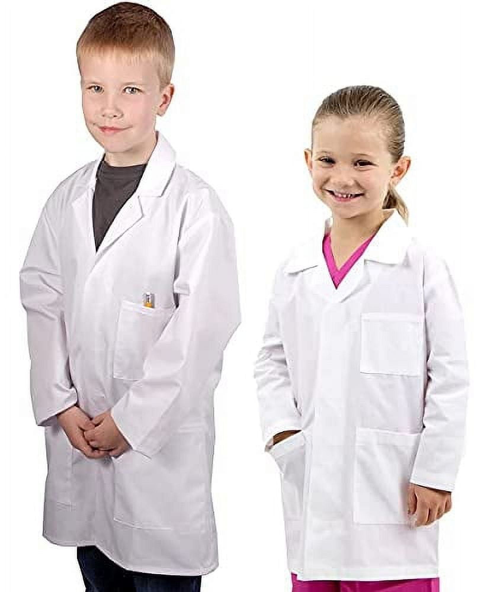 IntelliFun Children's Scientist Toddler Uniform Jacket, Kids Lab Coat ...