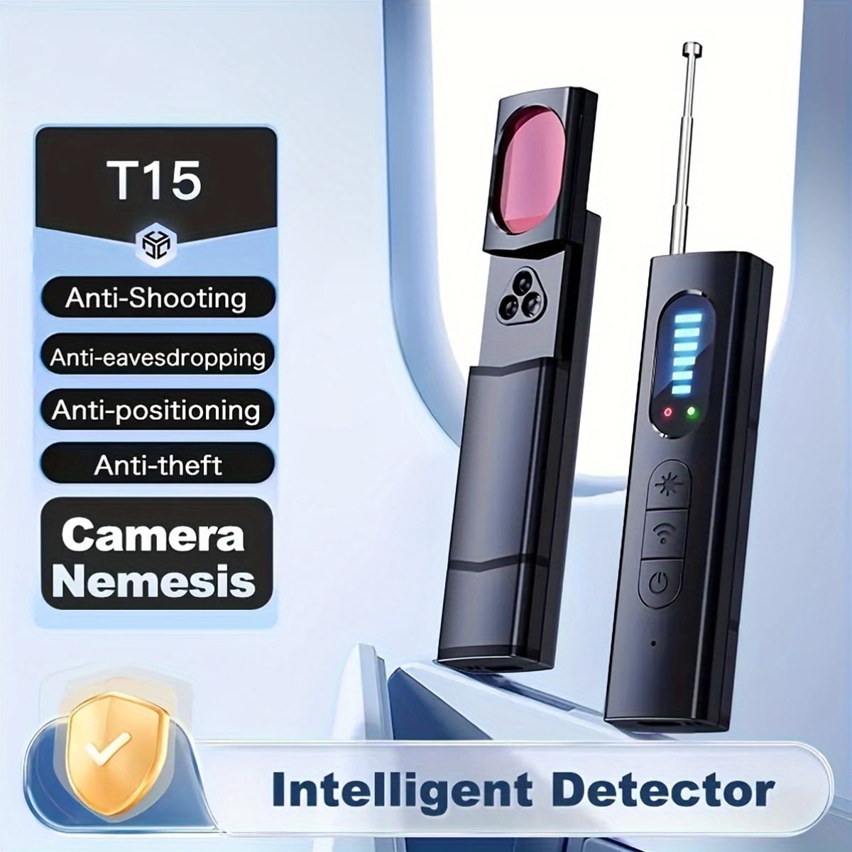 Intelligence Detector - Advanced GPS Tracking, HD Camera, Long-Range ...