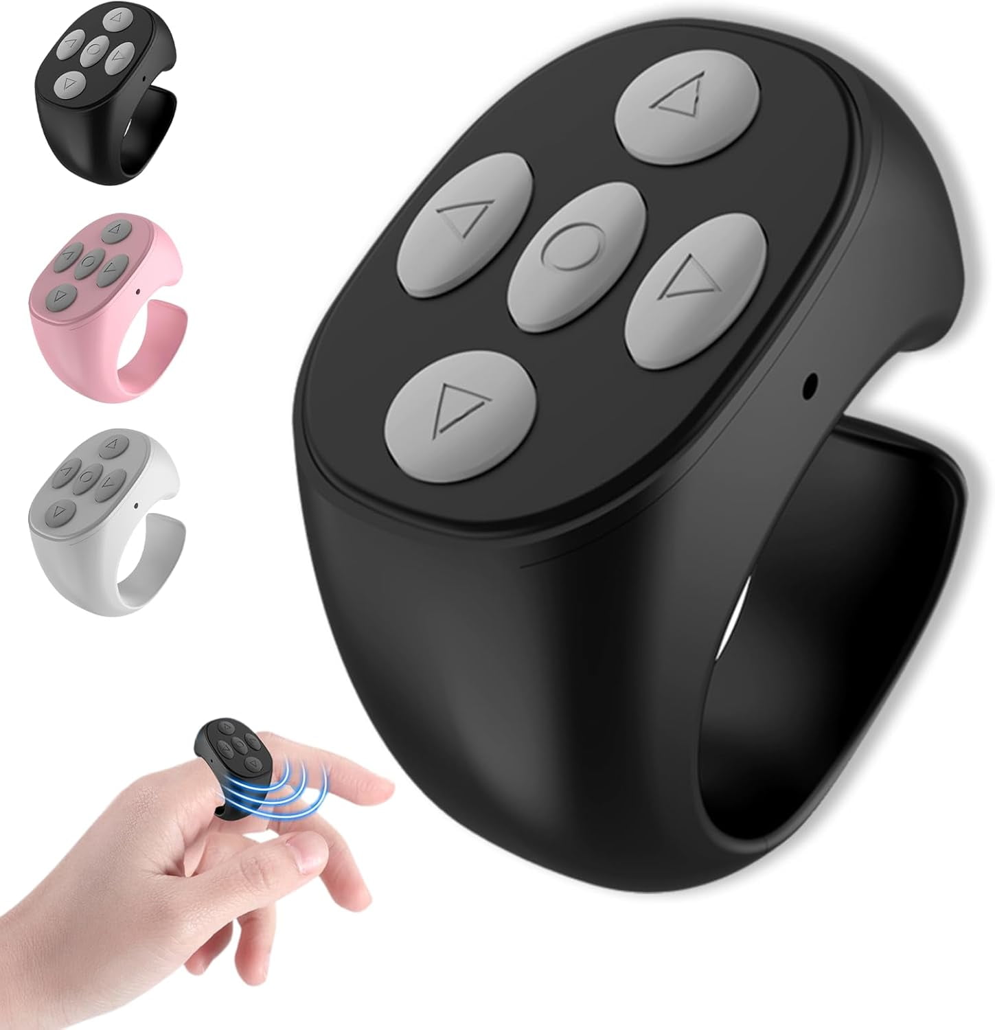 Intelligencn Fingertip Wireless Bluetooth Remote Control, Finger ...