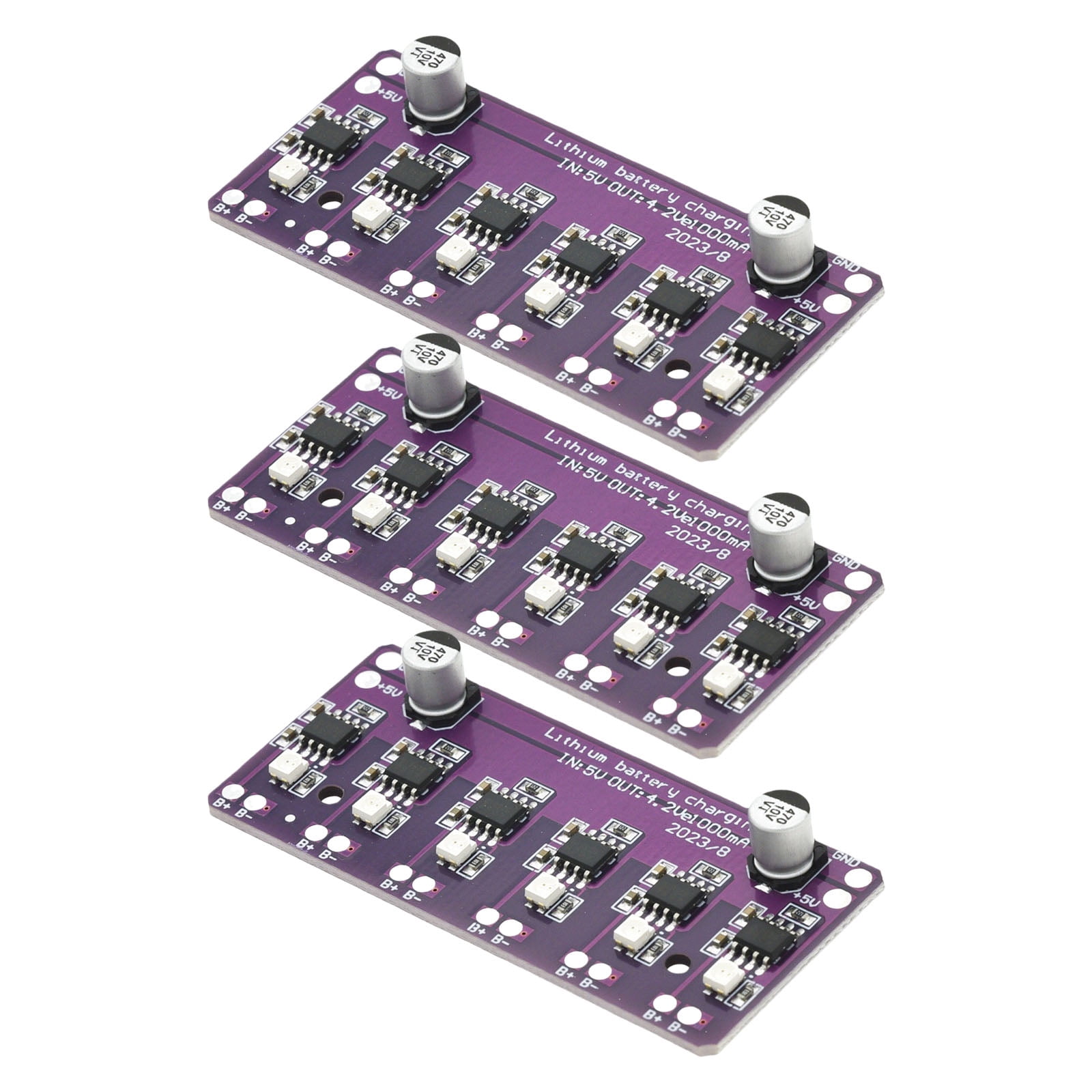 Intelligent 18650 Lithiums Charging Module 6Independent Channel LED ...