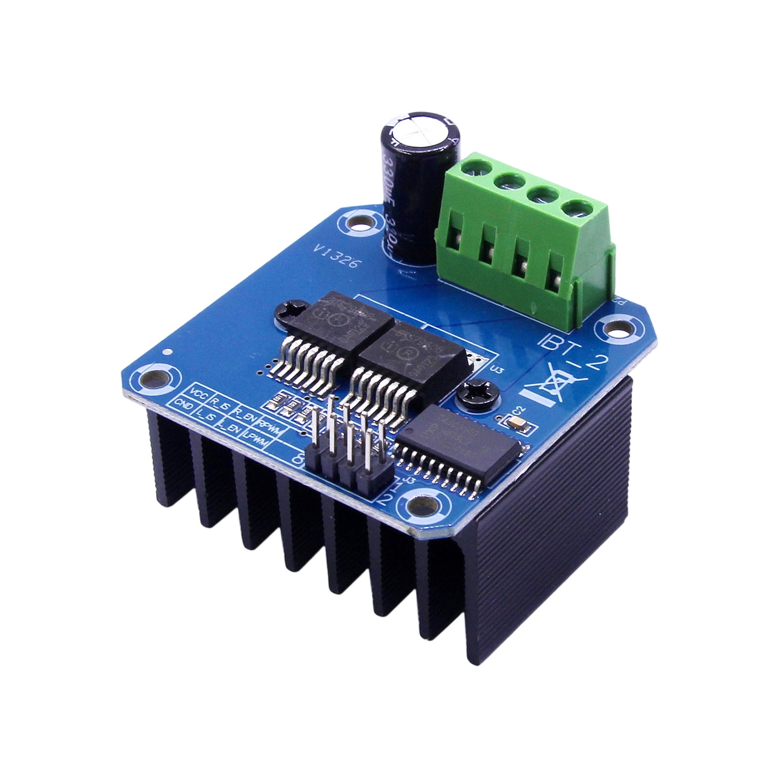 Intelligent 43A Automotive Motor Driver Featuring Reverse Polarity and ...