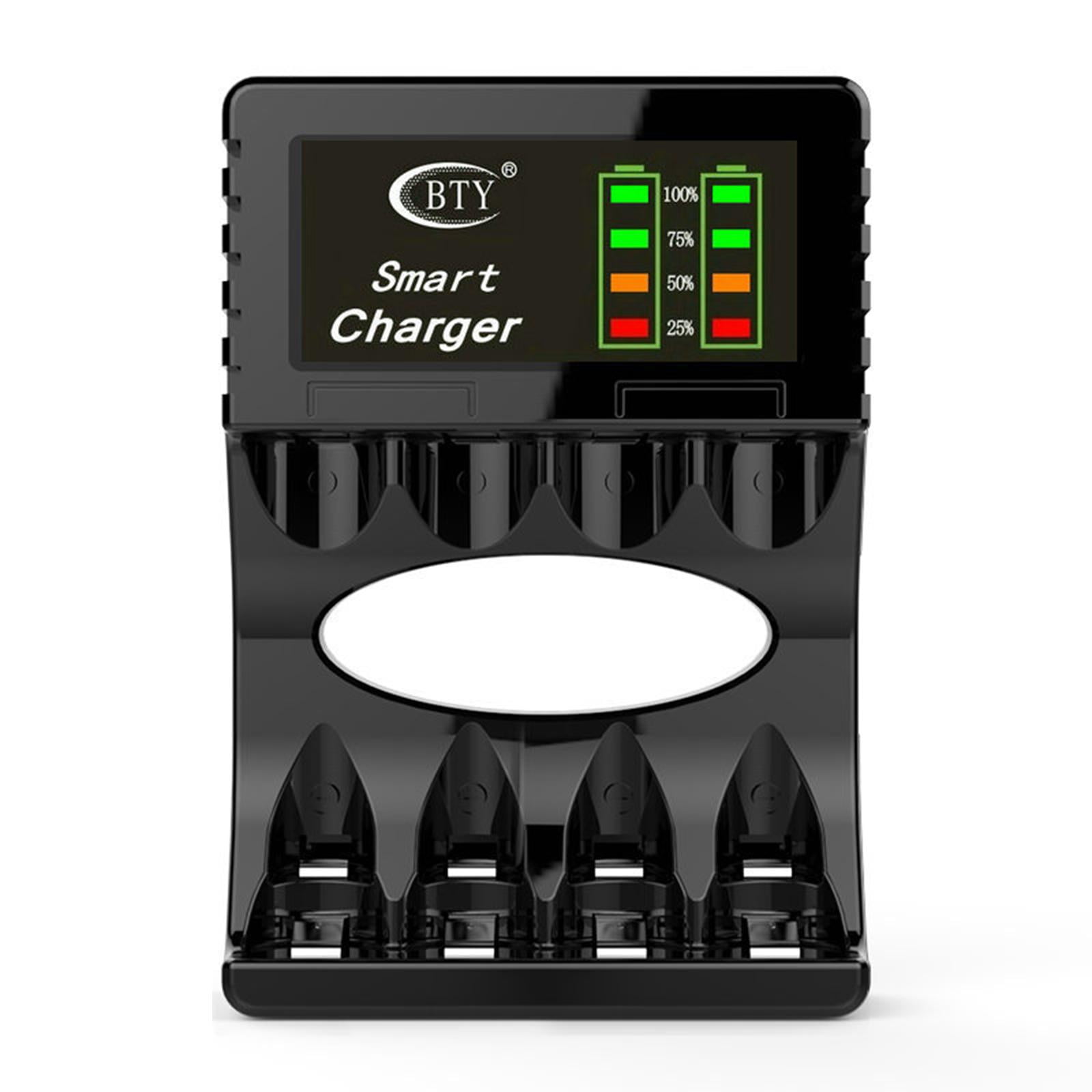 Intelligent Battery Chargers 4Slot For AA AAA NI-* NI-MH new ...