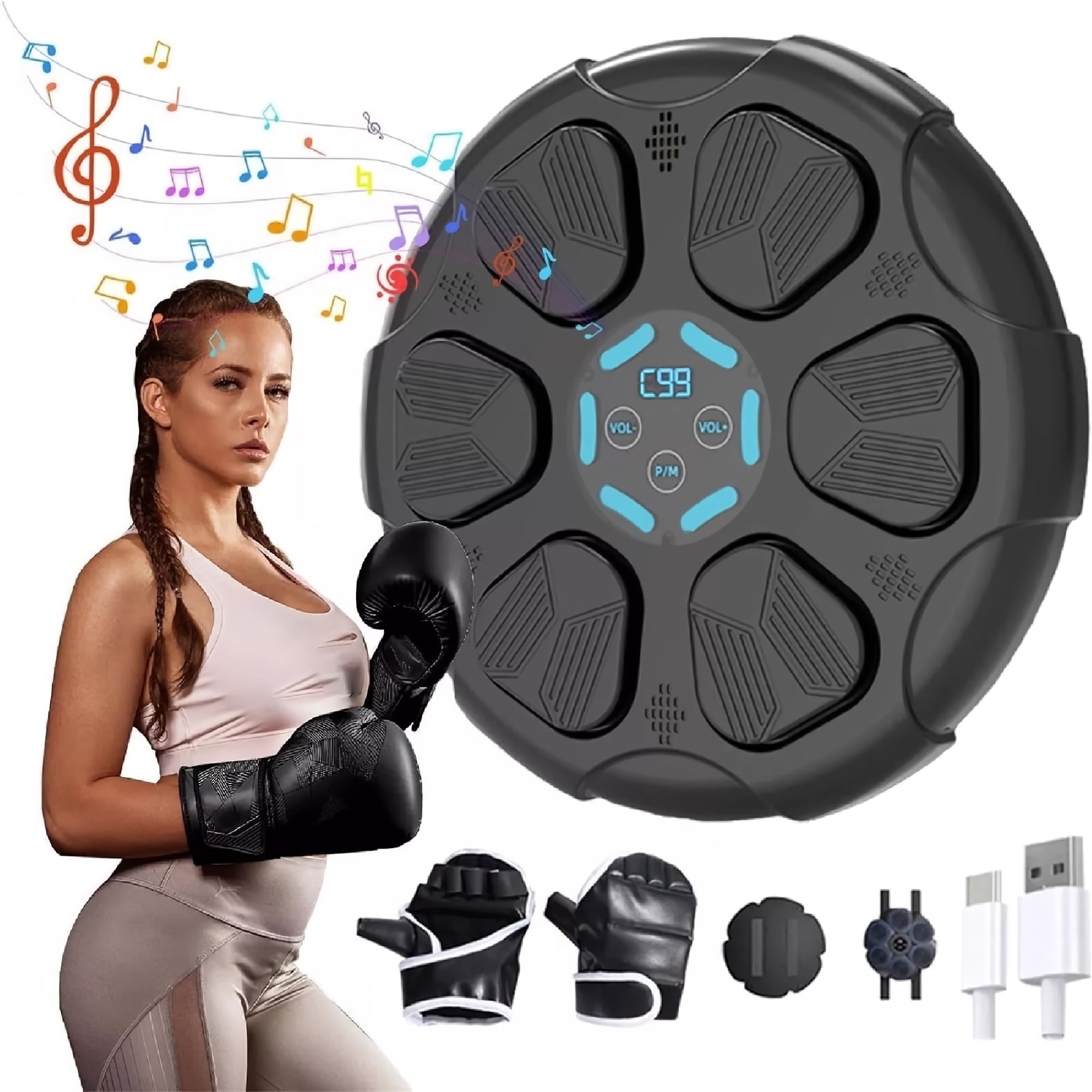 Intelligent Bluetooth Music Boxing Machine - Wall-Mounted Punching ...