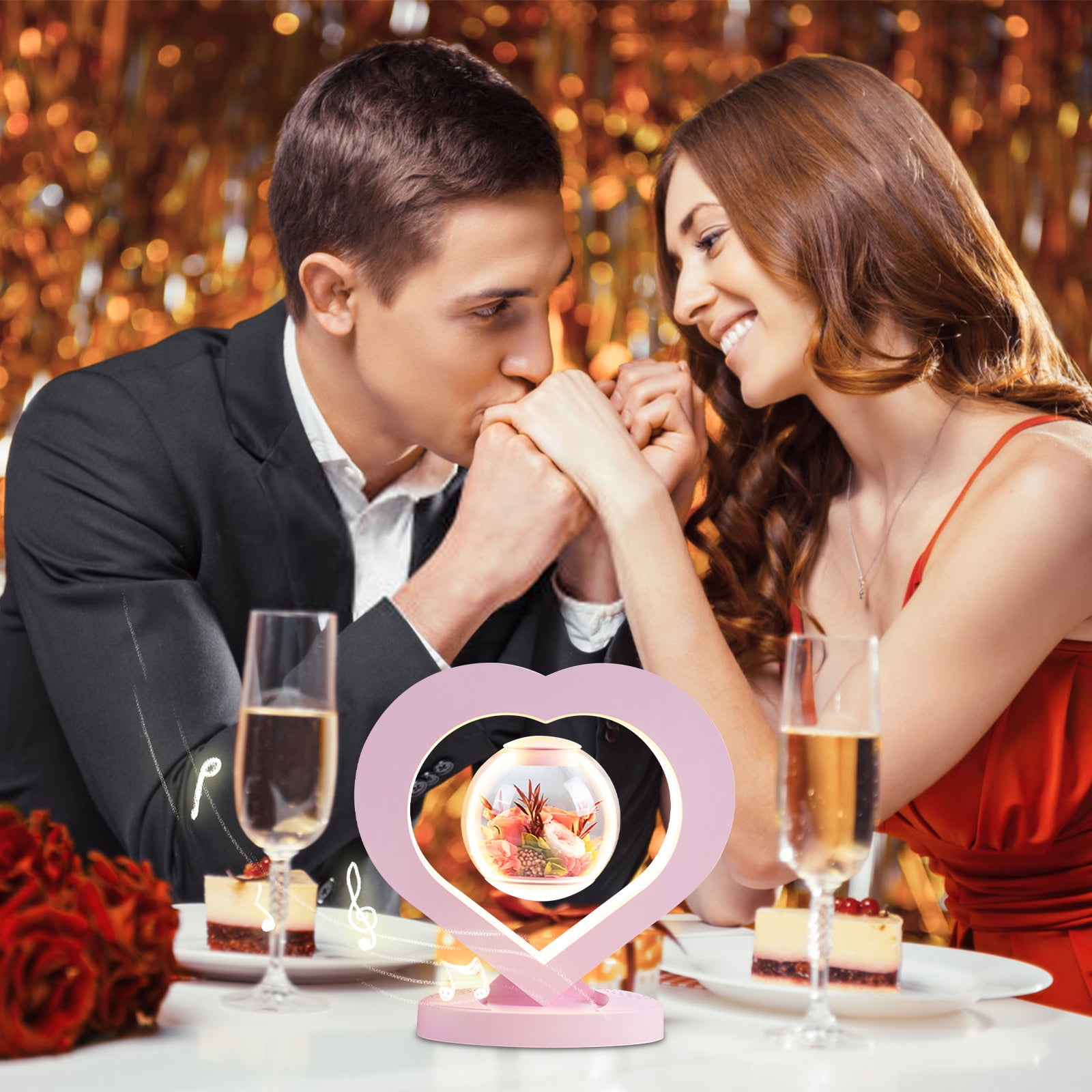 Intelligent Bluetooth Speaker | Magnetic Levitation Floating Roses ...