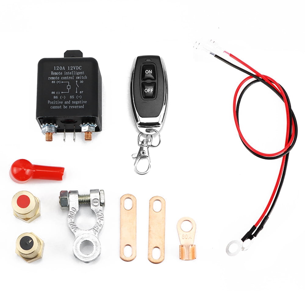 Intelligent Car Battery Remote Master Relay 12 V Car Battery Disconnect ...