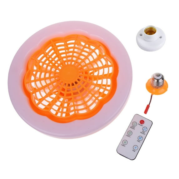 Intelligent Ceiling Fan Light Electric Cooler Fan, E27 Fan Lamp with ...