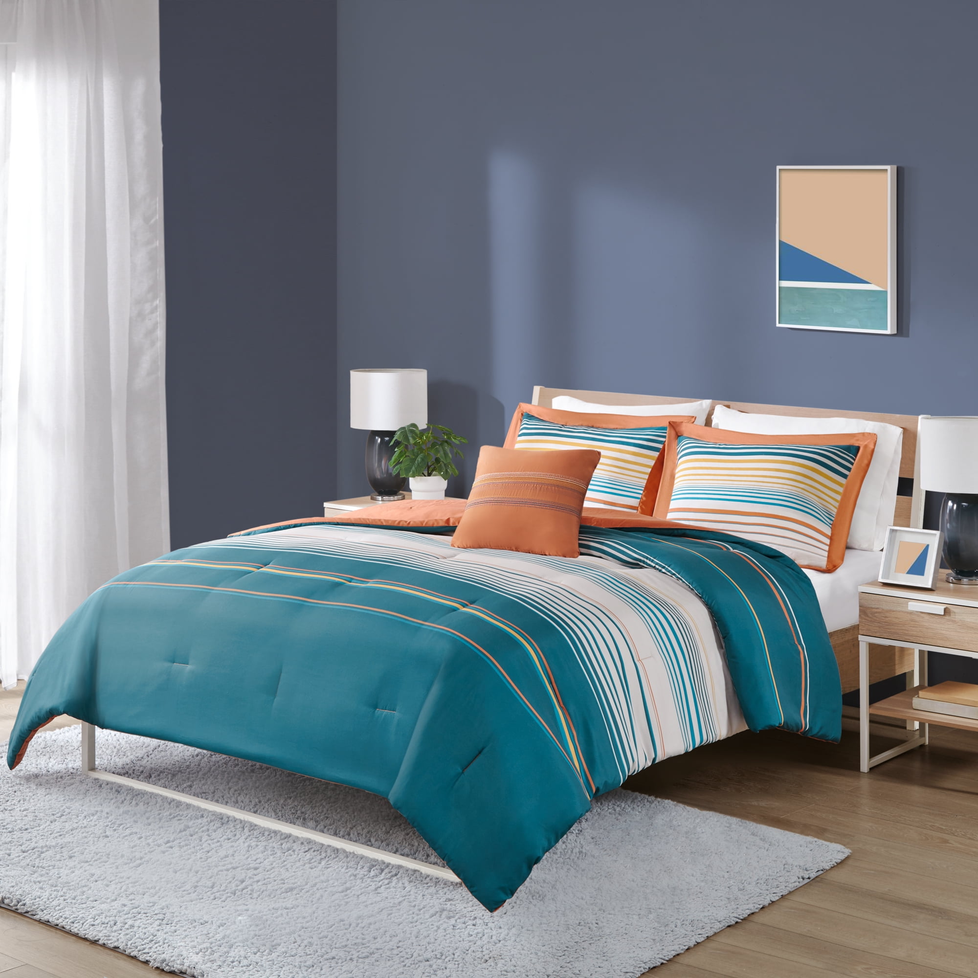 Free Shipping! Intelligent Design Grayson King Comforter Set Green with ...