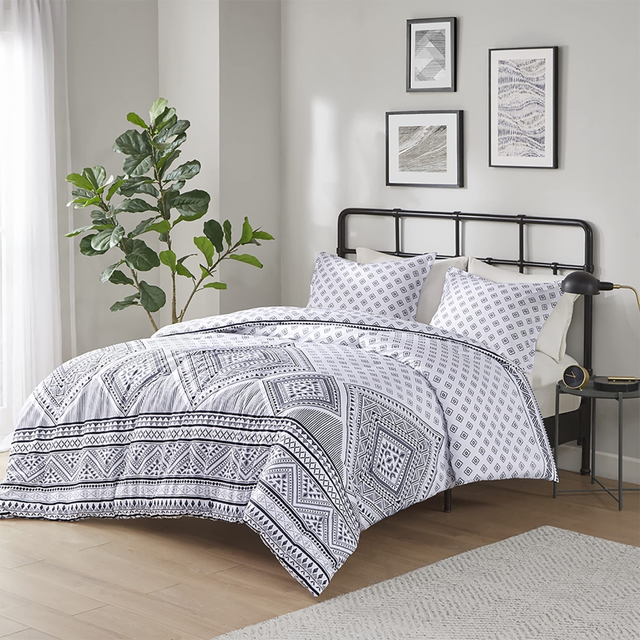 Intelligent Design Nadia Comforter Set in Aqua - Walmart.com